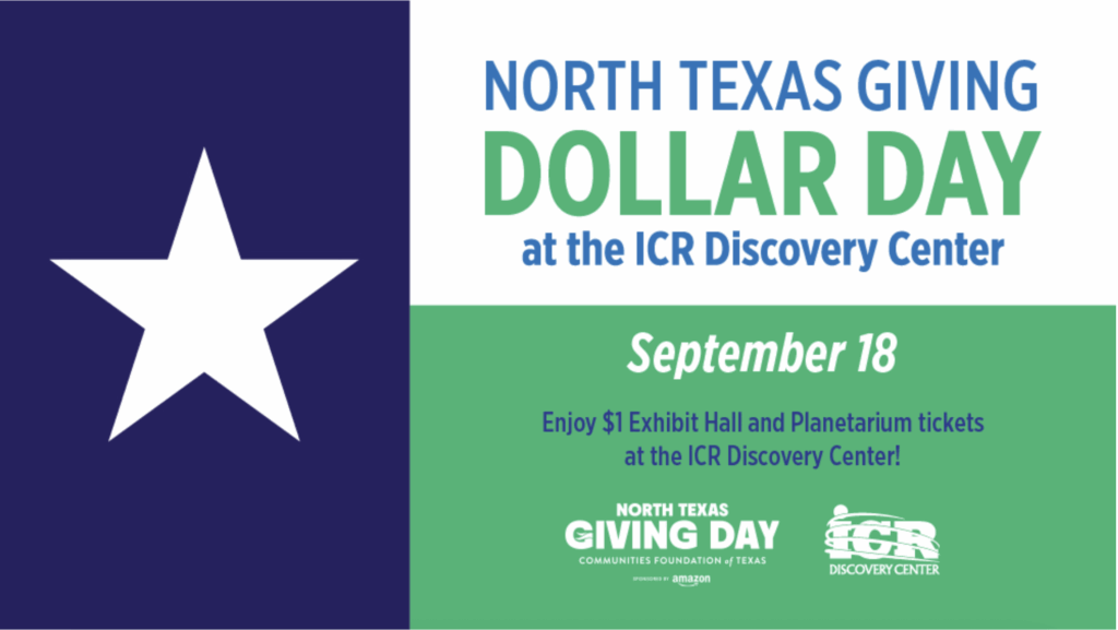 North Texas Giving Day @ ICR Discovery Center - CEF Dallas
